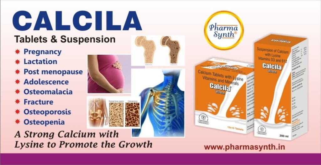 Calcila Tablet : Uses, Side Effects & Precautions | Pharmasynth