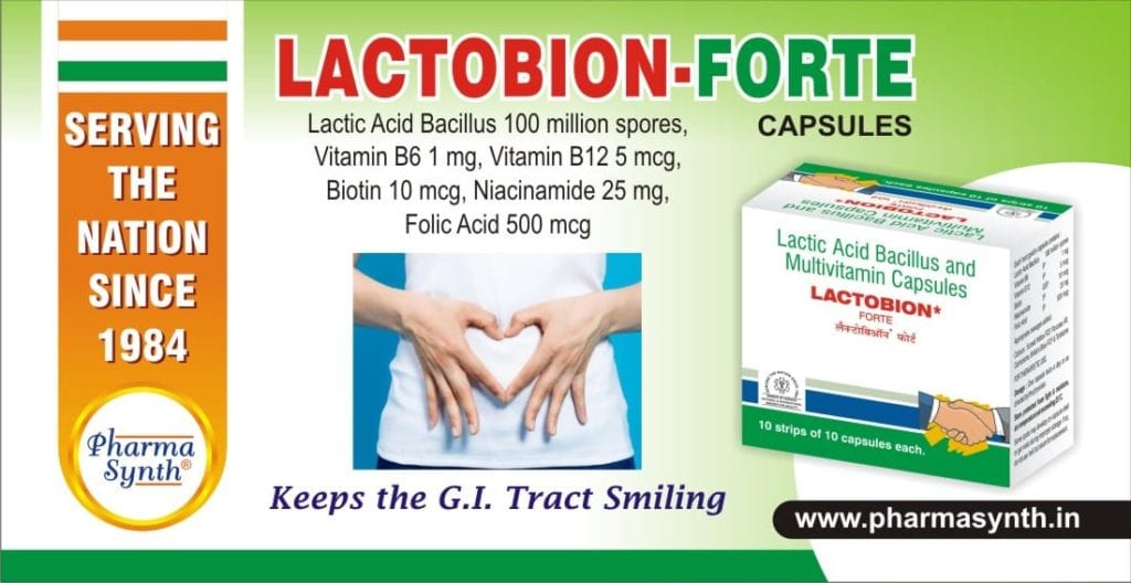 Lactobion Forte Capsules -Uses,Side Effects & Precautions|Pharmasynth