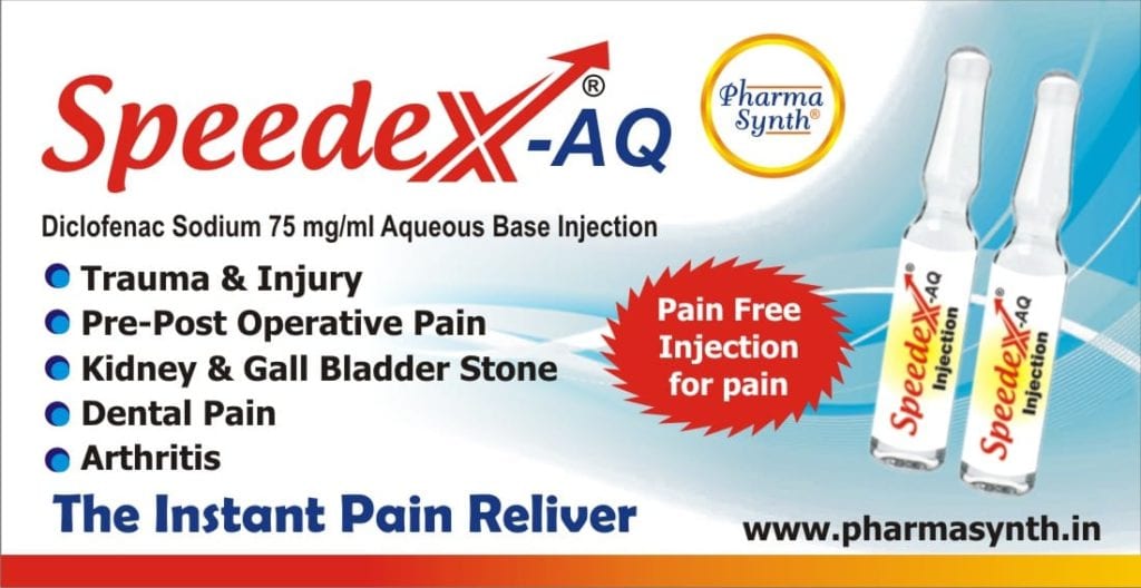 Speedex-AQ Inj. | PHARMA SYNTH FORMULATIONS LTD.