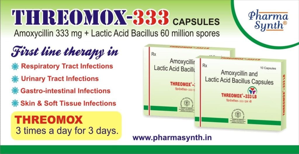 Threomox- 333 LB Capsules: Dosage, Side Effects & Precautions