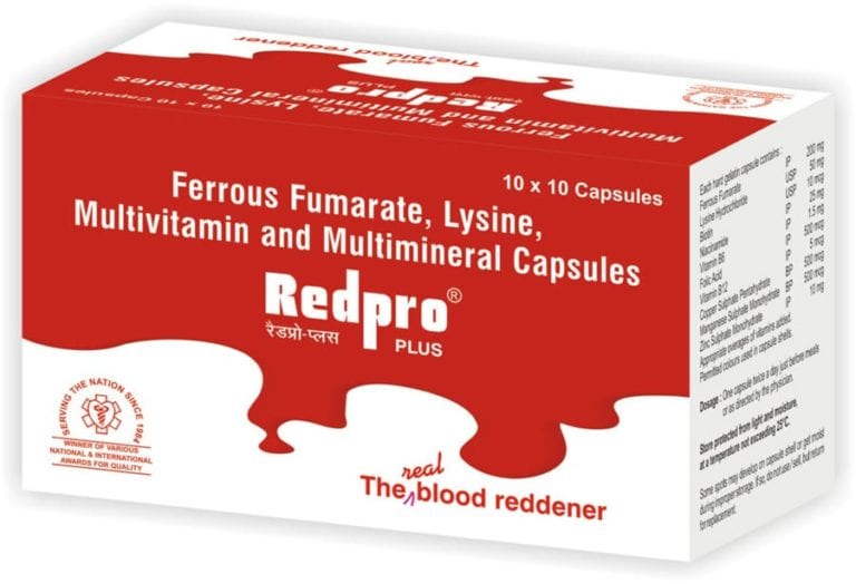 Redpro Plus Capsules: Composition, Side Effects & Precautions