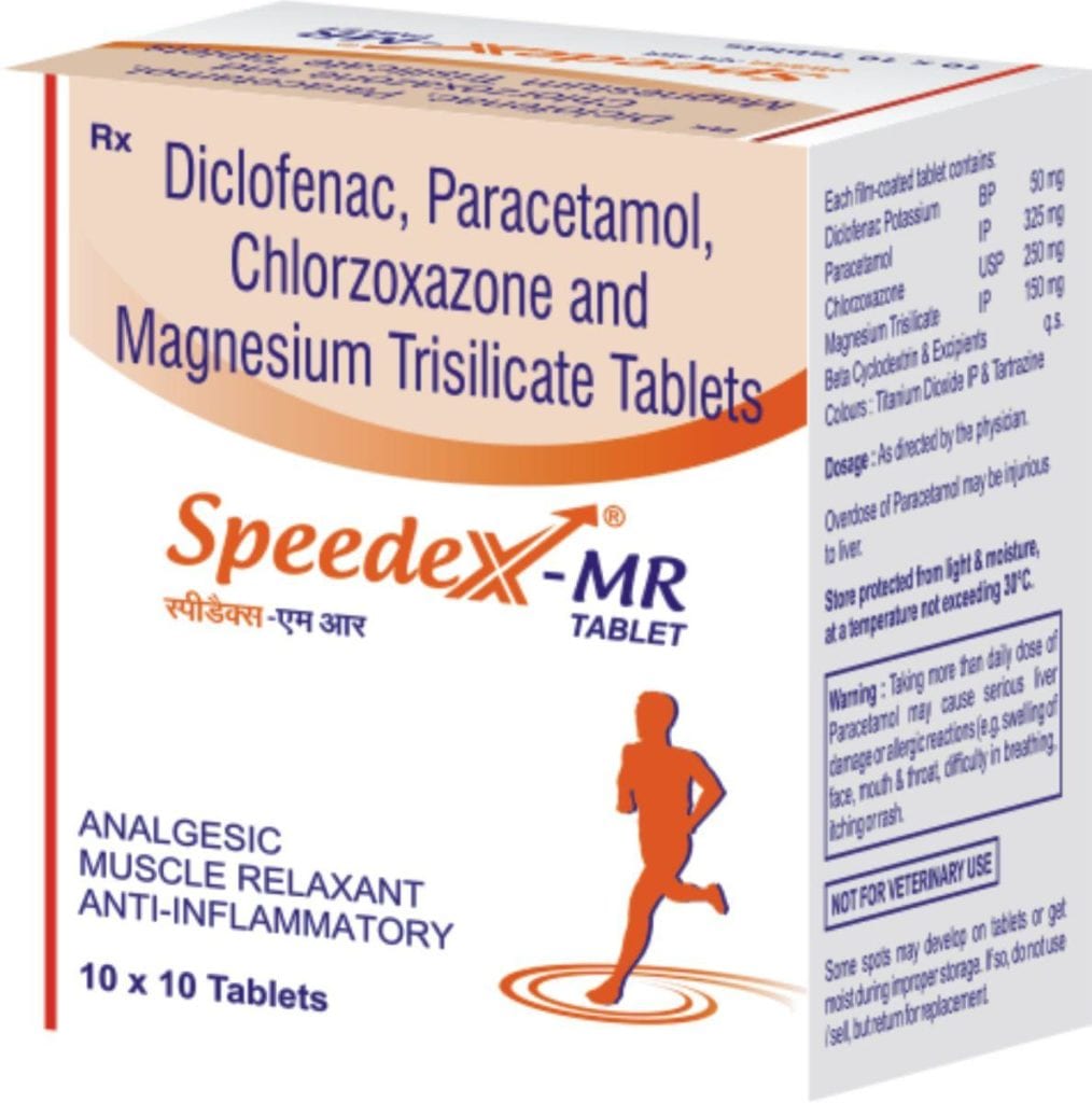Speedex-MR Tablet: Dosage, Side Effects & precautions| Pharmasynth